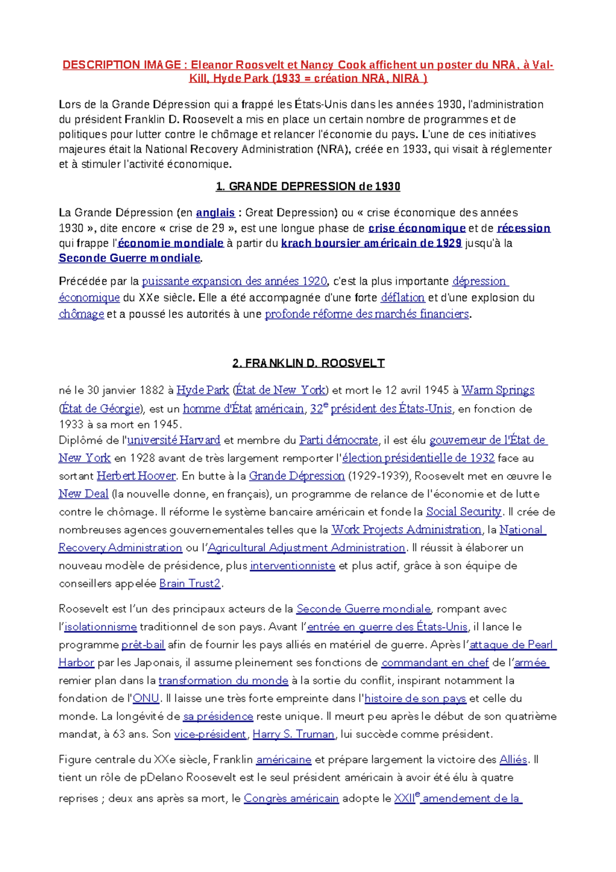 Untitled 1 - DESCRIPTION IMAGE : Eleanor Roosvelt et Nancy Cook ...