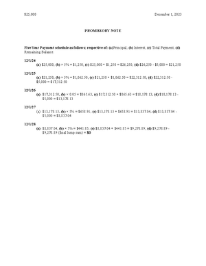 Notes for assignment 3 - Contract Drafting - These provisions related ...