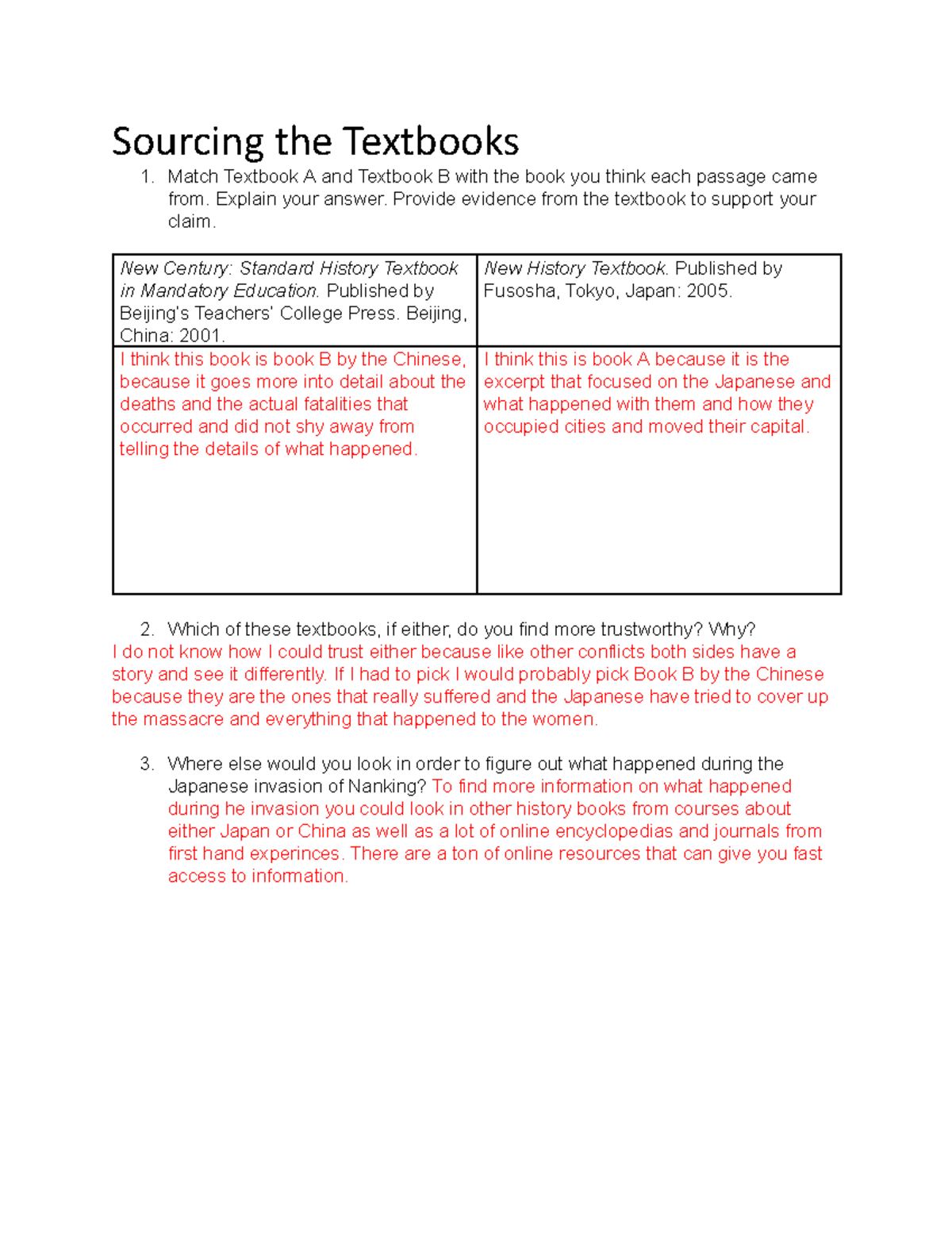 intro to MLED notes - Sourcing the Textbooks Match Textbook A and ...