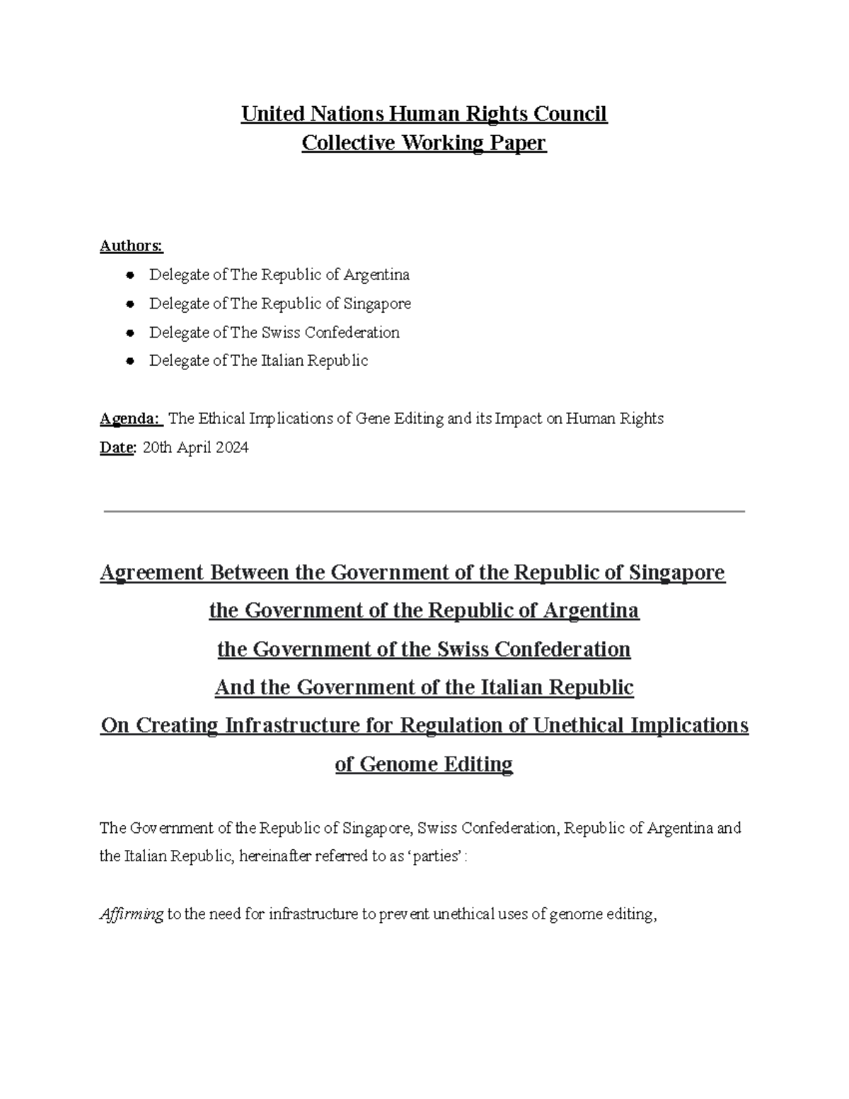 Unhrc Collective Working Paper (good) - United Nations Human Rights ...