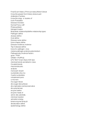 Exam 5 - Exam 5 EMT - Question 1 1 out of 1 points Correct Common signs ...