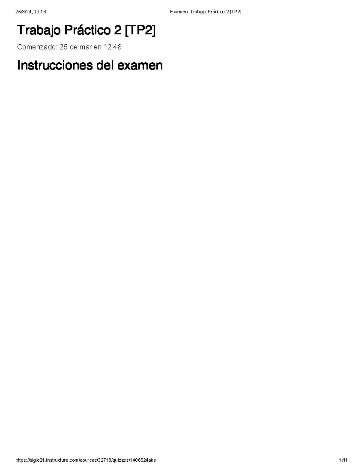 TP2 - Introducción al Derecho - 95% - Trabajo Práctico 2 [TP2] Comenzado: 25 de mar en 12: - Studocu