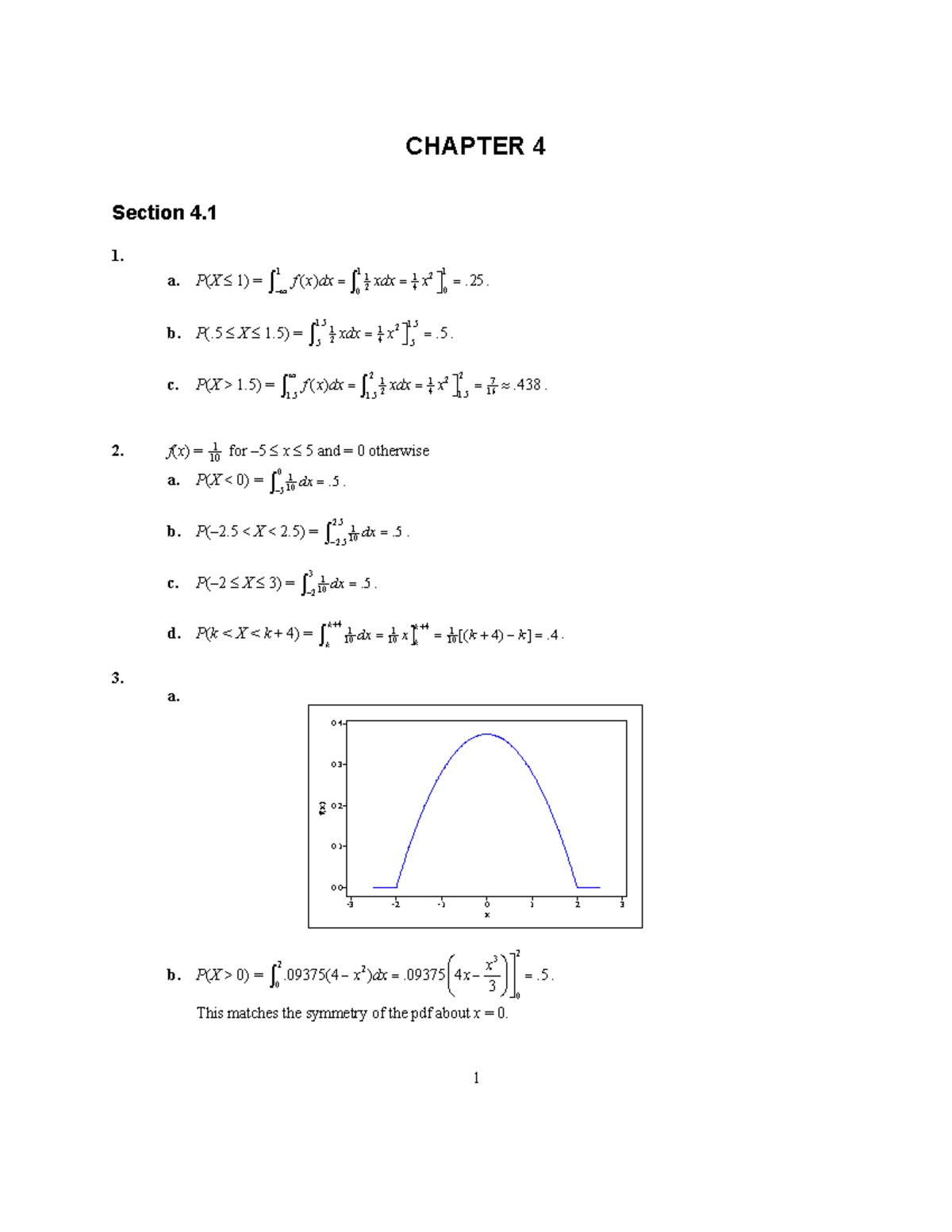 Chapter 4 - Modern Mathematical Statistics with Applications - CHAPTER ...