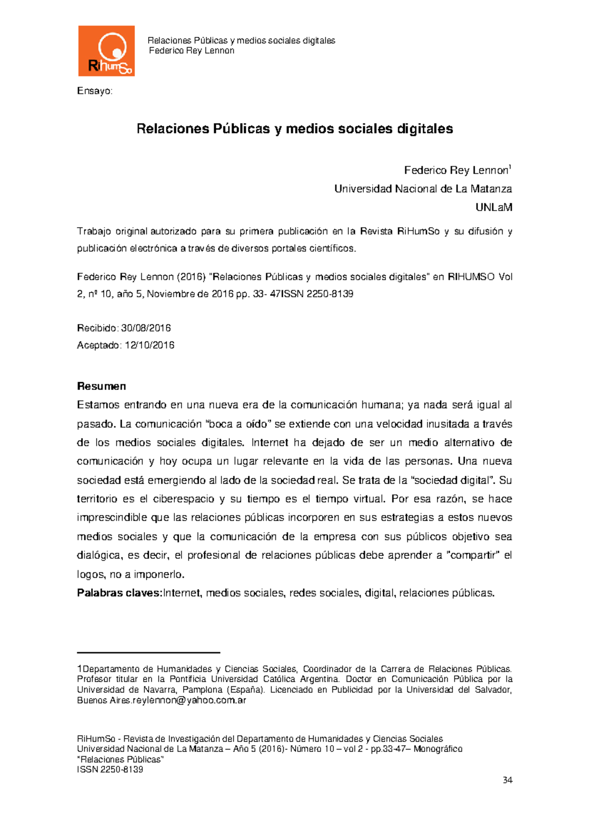 Dialnet-Relaciones Publicas YMedios Sociales Digitales-5755224 ...
