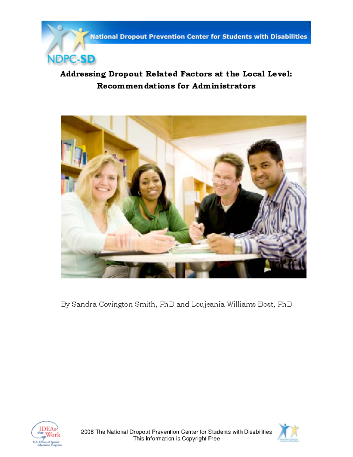 ED526386 - 200 8 The National Dropout Prevention Center for Students ...