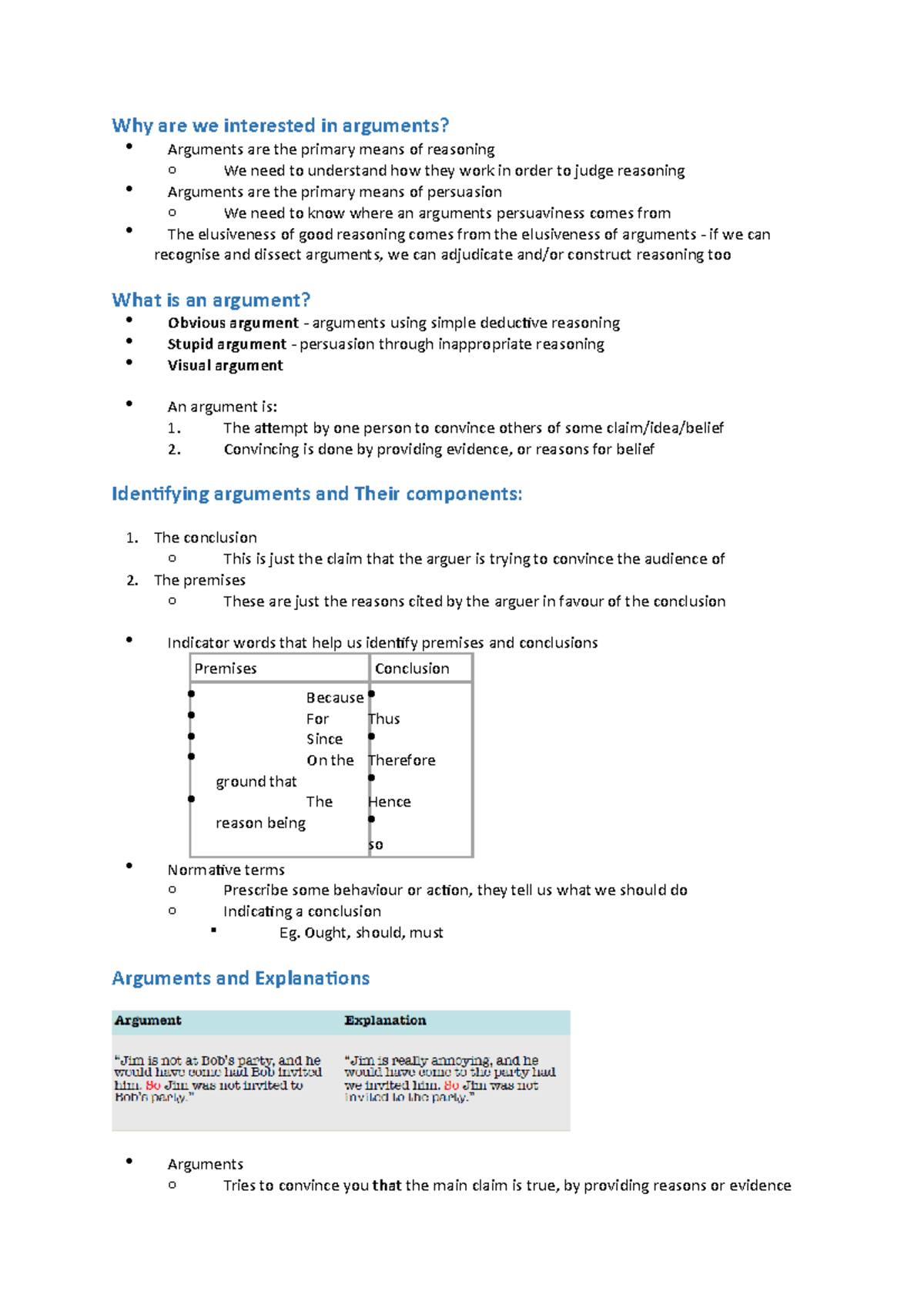1. Introduction to Critical Thinking - Why are we interested in ...