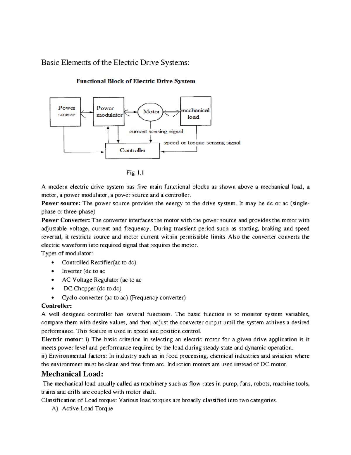 11-lecture 1424084684 - Basic Elements of the Electric Drive Systems ...