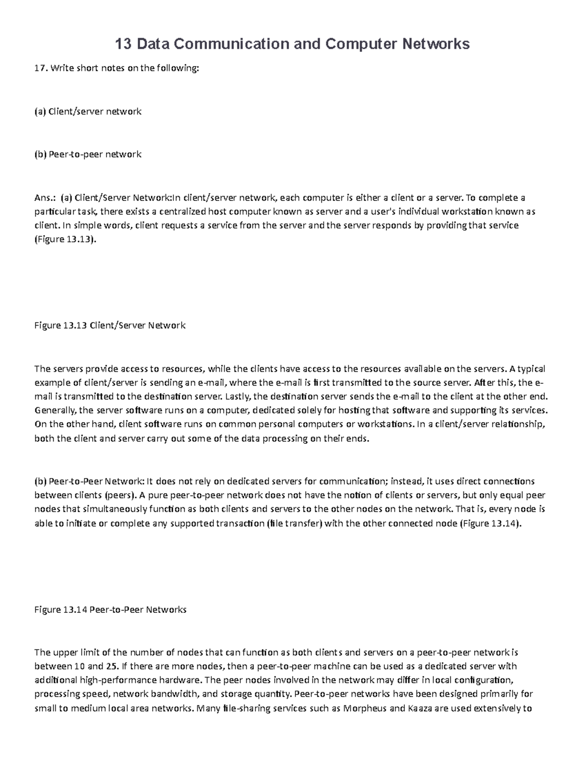 13 Data Communication and Computer Networks 17-23 - 13 Data ...