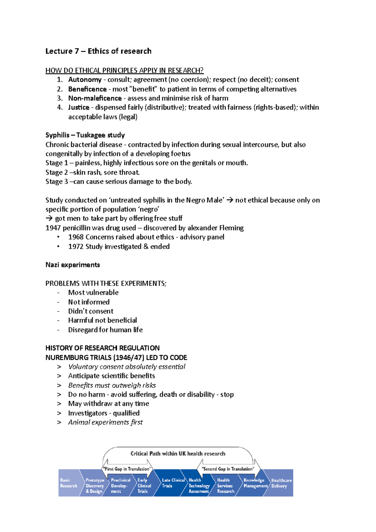 Lecture 7 – Ethics of research - Lecture 7 – Ethics of research HOW DO ...