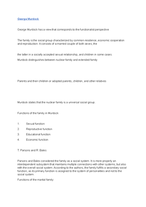 Contemporary examples - Sociology Contemporary examples: Topic 1: Class ...