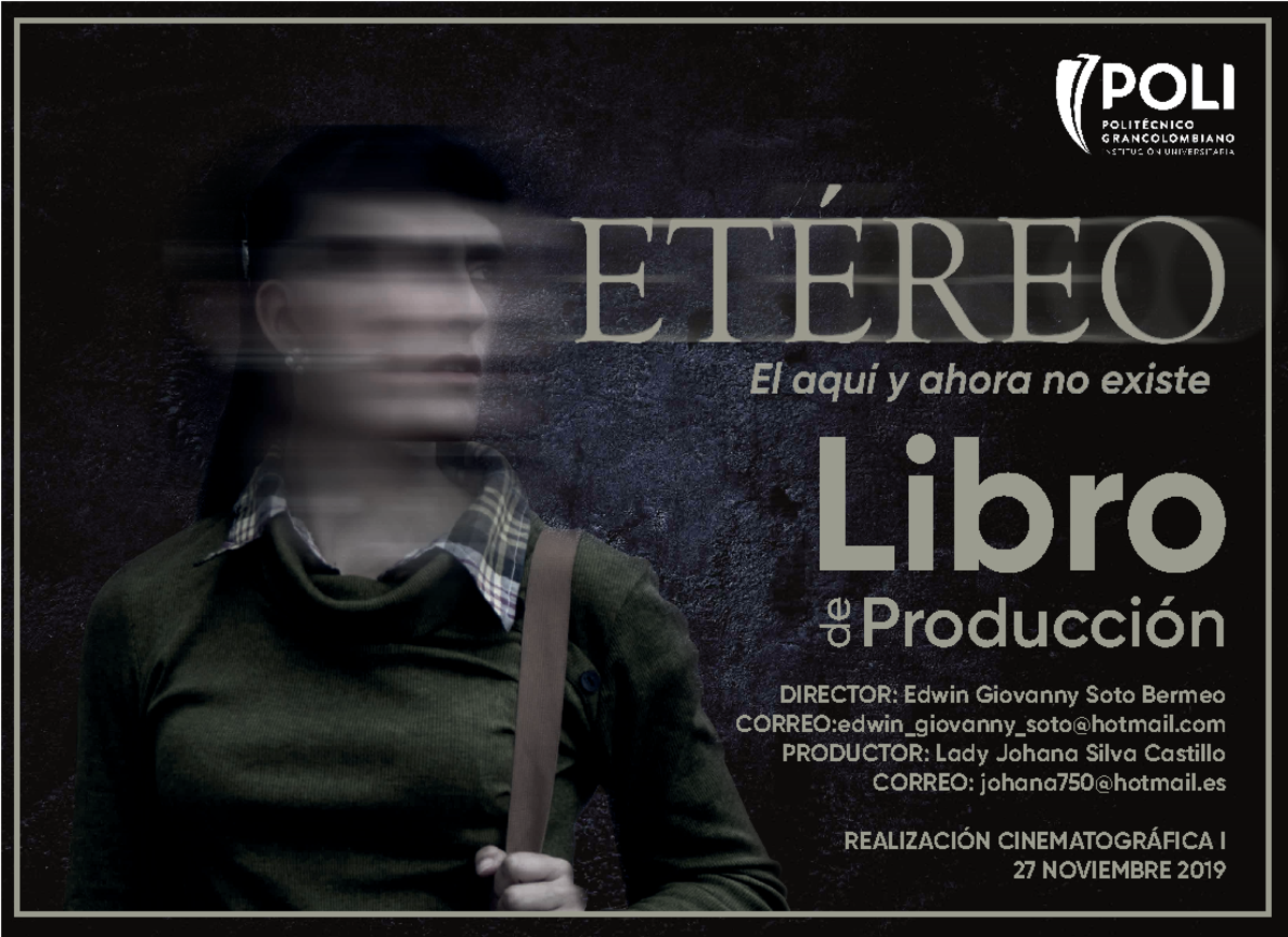 Copia de Libro DE Producción - Libro de Producción DIRECTOR: Edwin ...