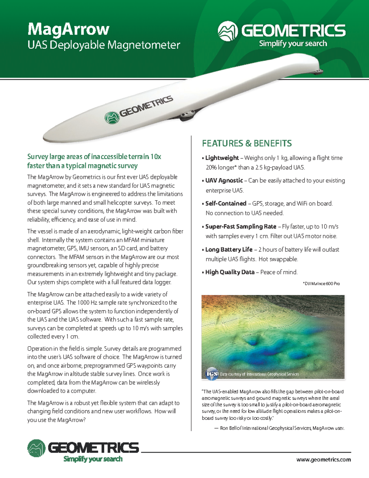 Mag Arrow-Spec-Sheet-asassssgaetetaetad sgsdgs - MagArrow UAS ...