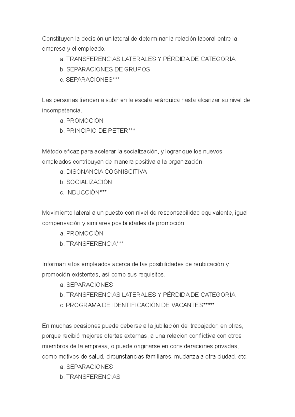 Cap 8 RH Evaluanet sfaf adf adsf adf adsfasd - Administracion De ...