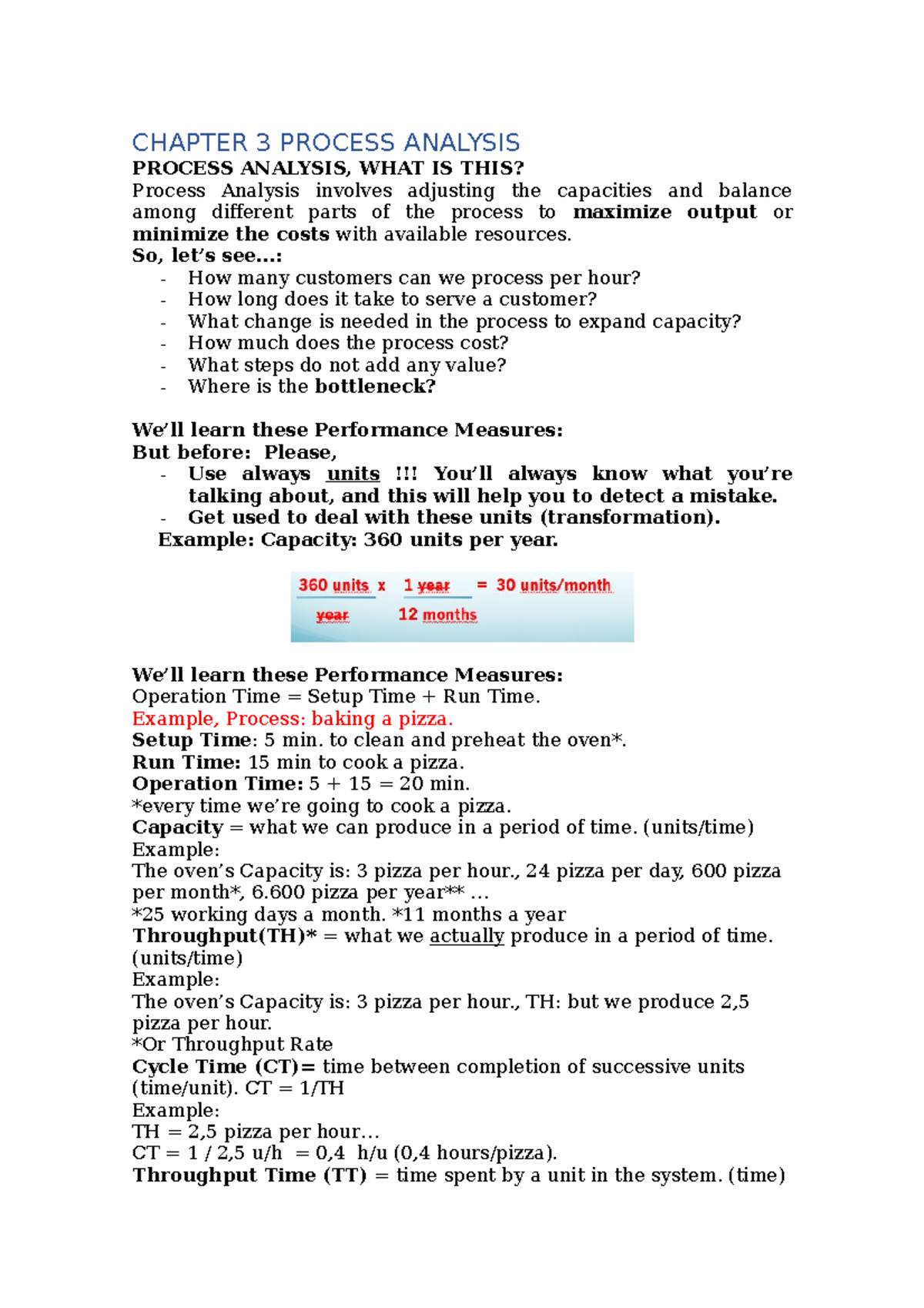 Chapter 3 Process Analysis - CHAPTER 3 PROCESS ANALYSIS PROCESS ...