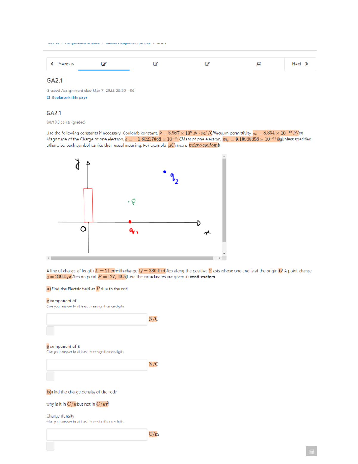 Graded assingment 2 - QUIZ-2 - Fundamental of Physics II - StuDocu