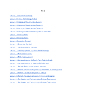 Female reproduction notes - 1. To know the structure of the ovary and ...