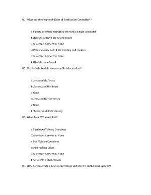 5 Cheat Sheet for XXNW - 4 Deom for XXNW - Q1: The default location of ...