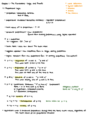 Logic - COMP 232 - Concordia - Studocu