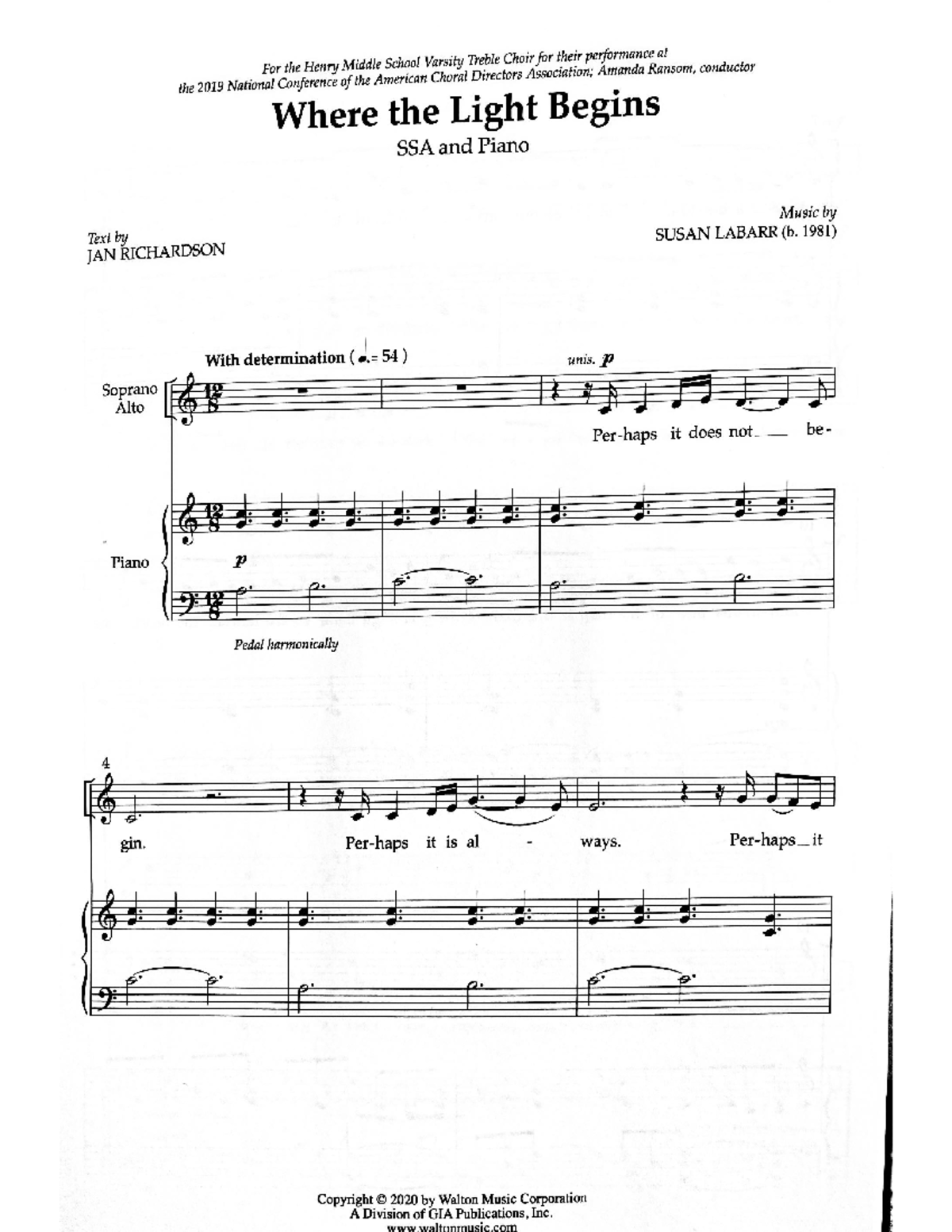 Where the light begins - Studocu