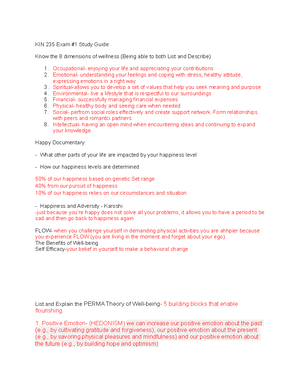 KIN 235- Exam 2 Notes - Sexual Health Unit I. Female Sexual Anatomy FY ...