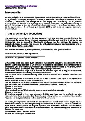 Modulo 1 - resumen - TEORÍA DE LA ARGUMENTACIÓN JURÍDICA MODULO 1 ...