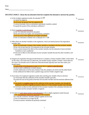 ESS 1 2019 Midterm 2 Version A Answers - ESS 1: Intro to ESS Midterm 2 2019 Version A Answers ...