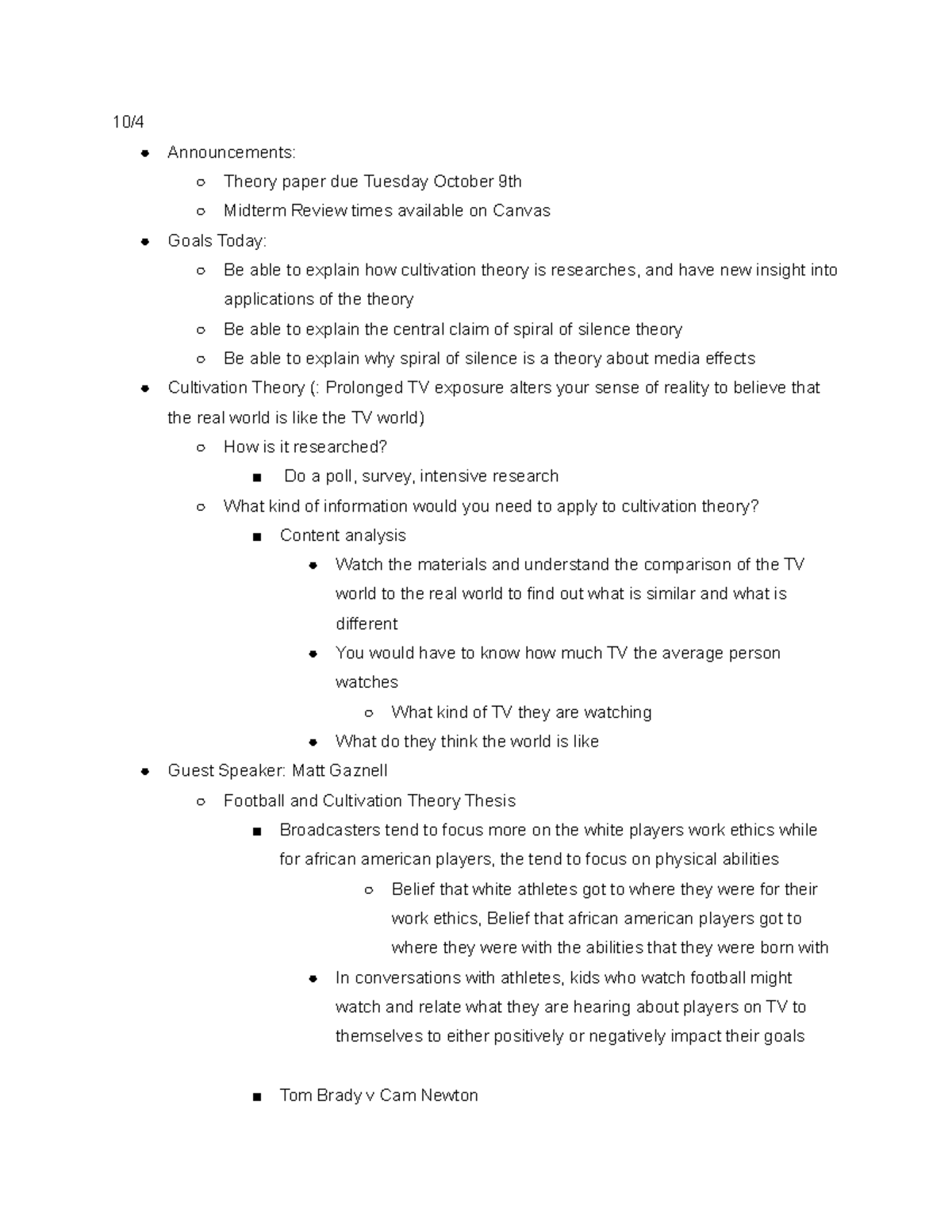 media-theory-notes-9-5-10-announcements-theory-paper-due-tuesday