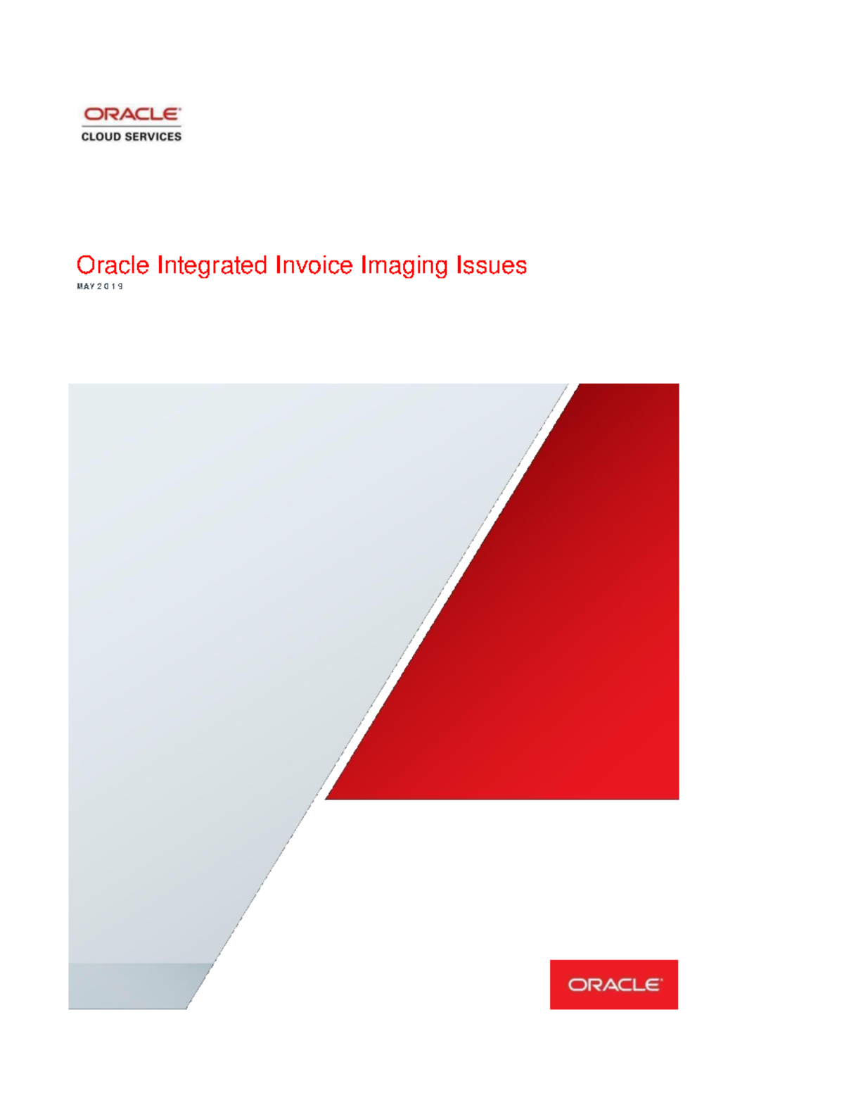Idr Invoice Automation Using Oracle Erp Oracle Integrated Invoice Imaging Issues May 2 0 1 9
