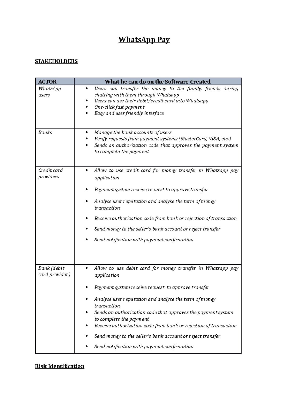554481054 Solution Whatsapp Pay System Project - WhatsApp Pay ...