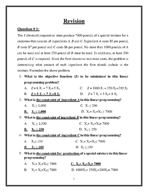 OR500 - L1 - Example # 3 A framer has 20 hectares for growing barley ...