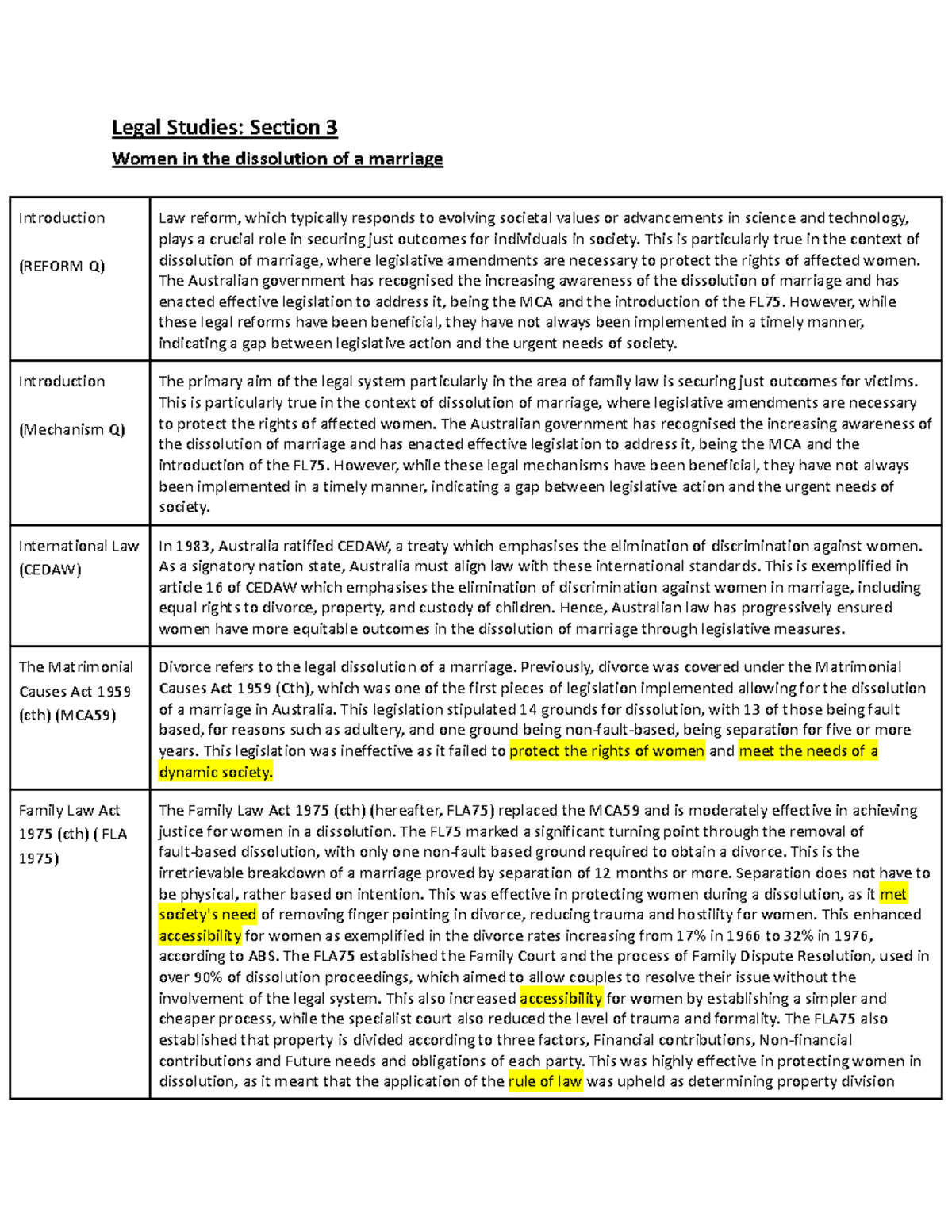 Legal Studies Section 3 - This is particularly true in the context of ...