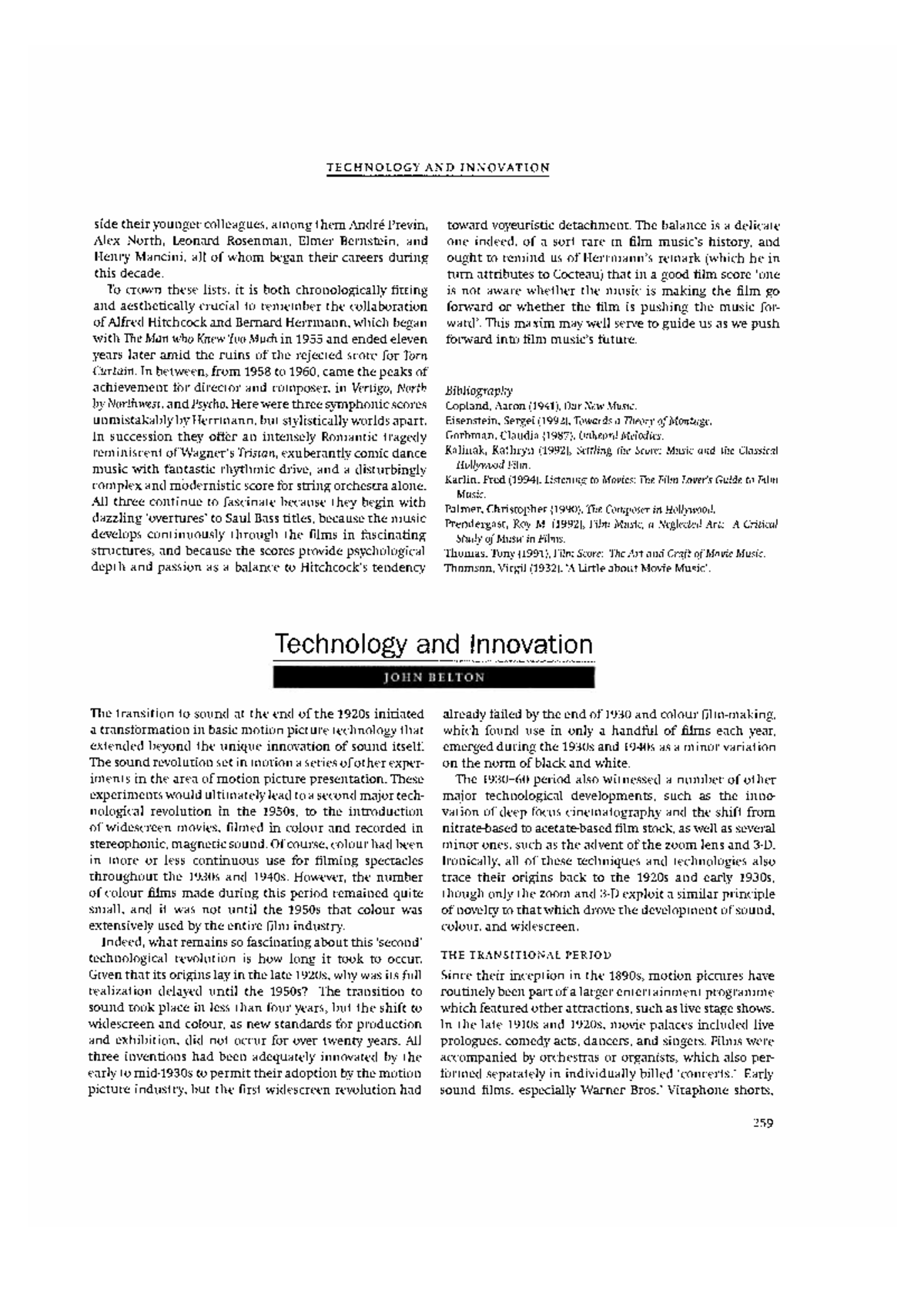 Lectura 07.Cambios Tecnológicos - Nowell Smith, G. - The Oxford History ...