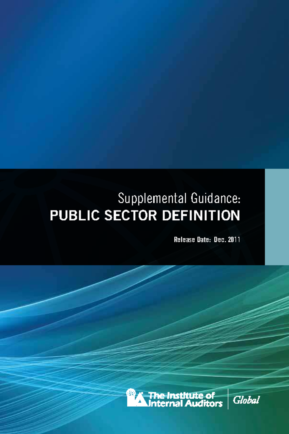 Public Sector Definition - Supplemental Guidance: PUBLIC SECTOR ...
