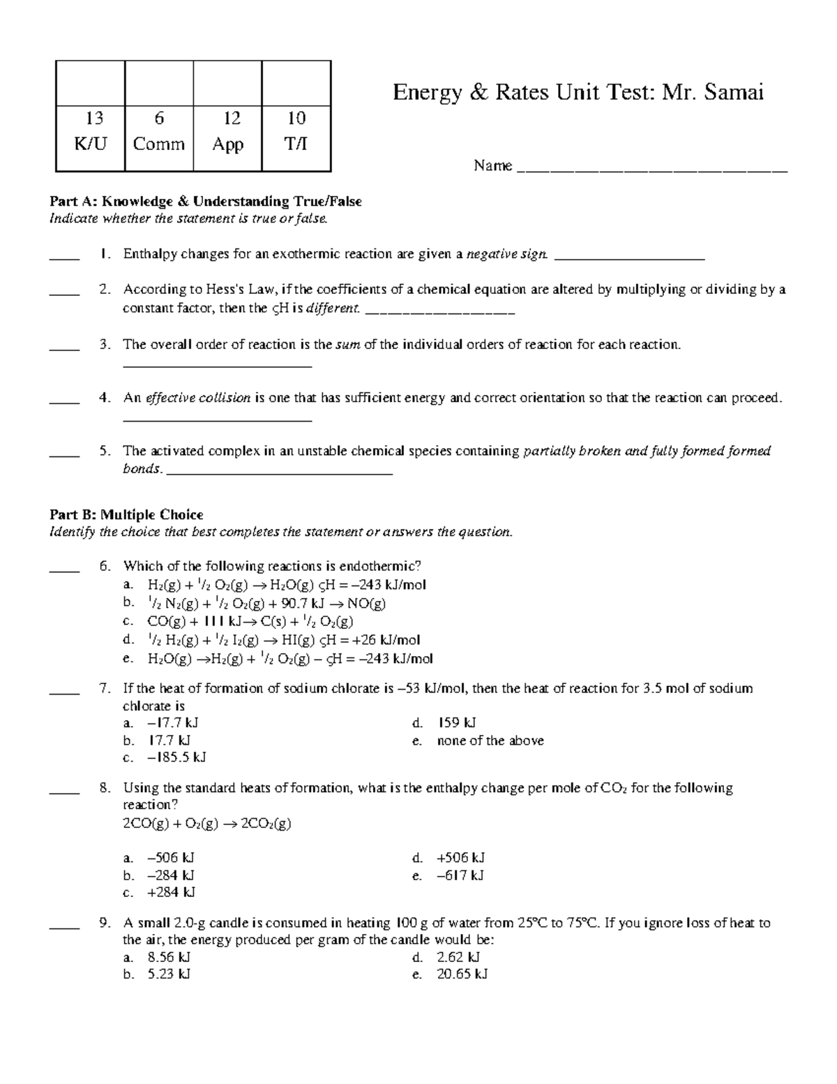 1680563259-OVS Unit 2 Energy & Rates test - Energy & Rates Unit Test ...