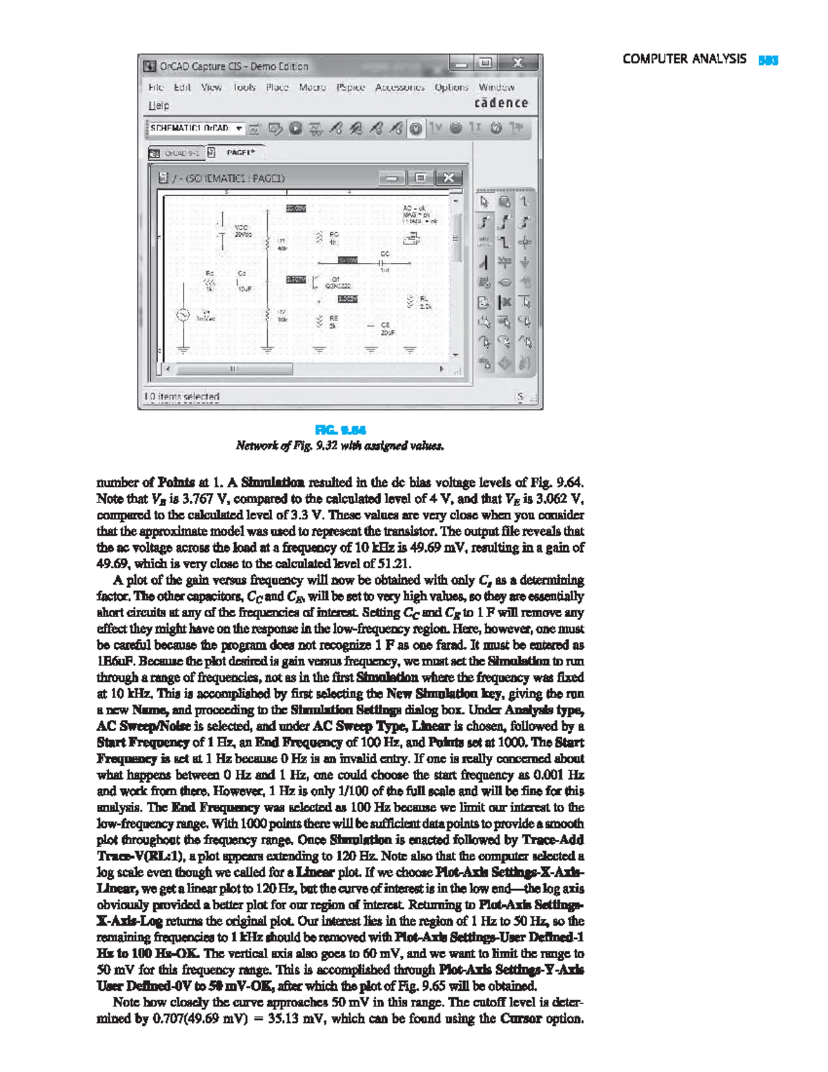 Computer Analysis - Electronic Circuit: devices and analysis - Studocu