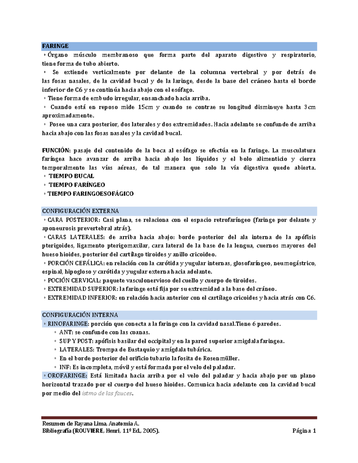 Resumen 2 parcial Anato - Warning: TT: undefined function: 32 Resumen de Rayana Lima, Anatomia A ...