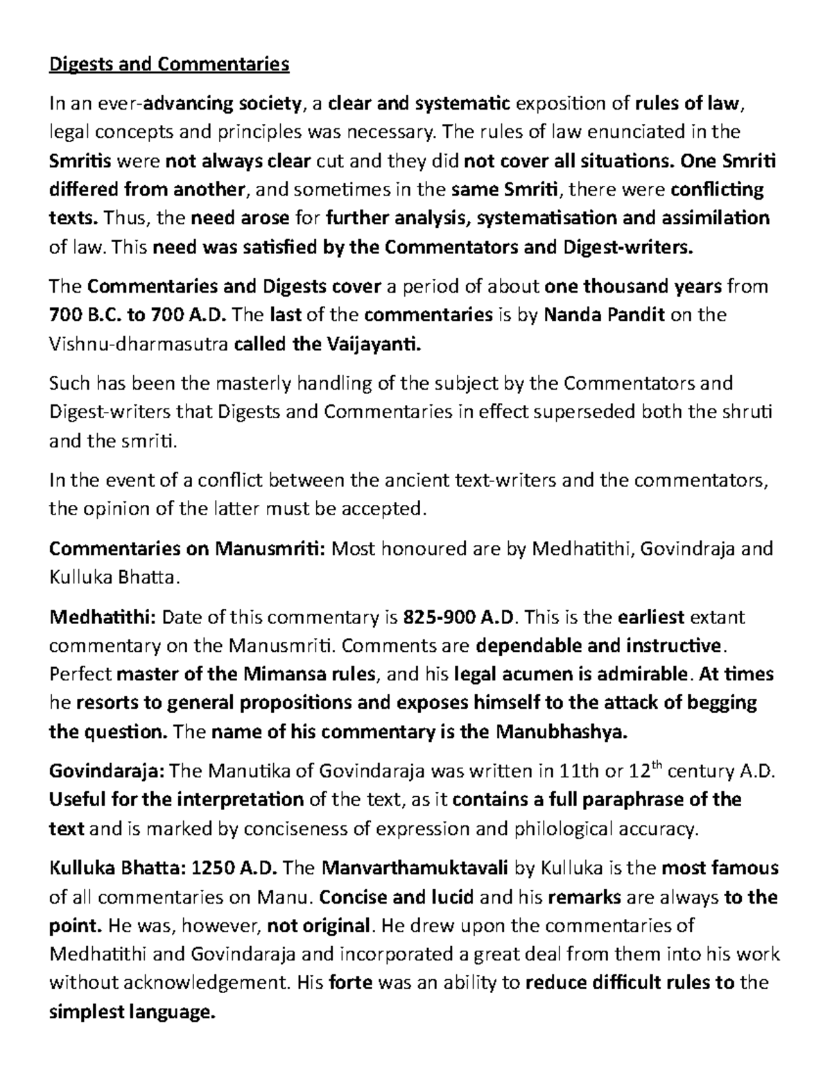 Family Law Notes - Reference - Digests and Commentaries In an ever ...