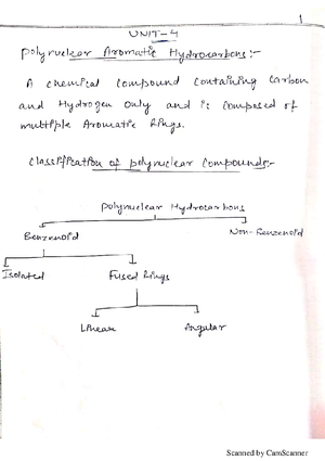 Poc unit 2nd - Pharmaceutical Organic Chemistry I – Theory - Studocu
