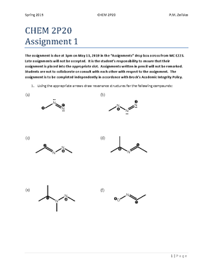 CHEM 2P20 Tutorial 2 Answer Key - Tutorial 1 1.) Draw the 6 Newman ...
