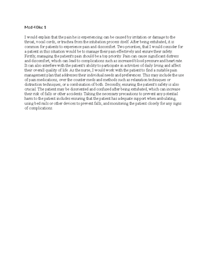 Mod 5 Disc 2 - Discussion - Mod 5 Disc 2 Collaboration with a ...