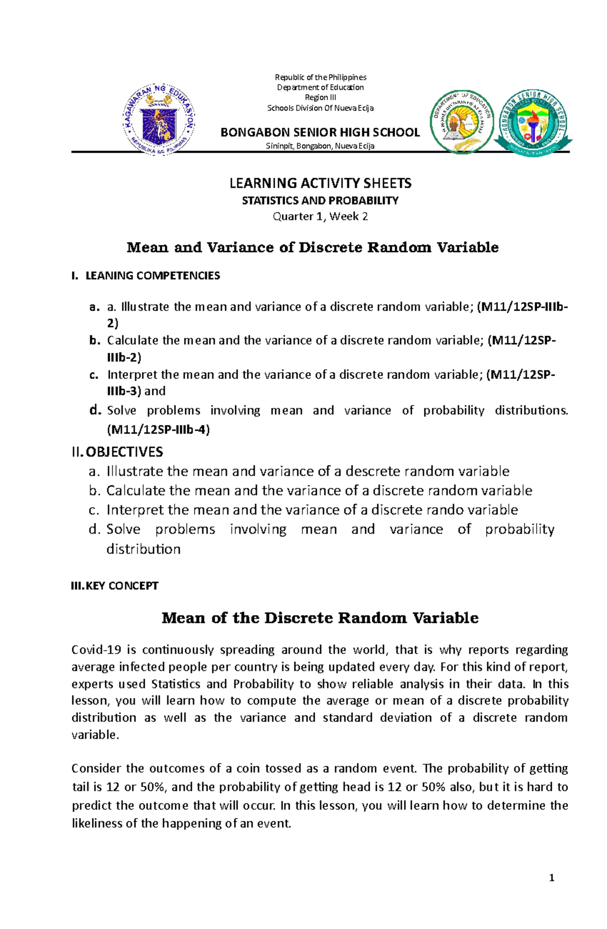 LAS-2-STAT - stats2 - Republic of the Philippines Department of ...