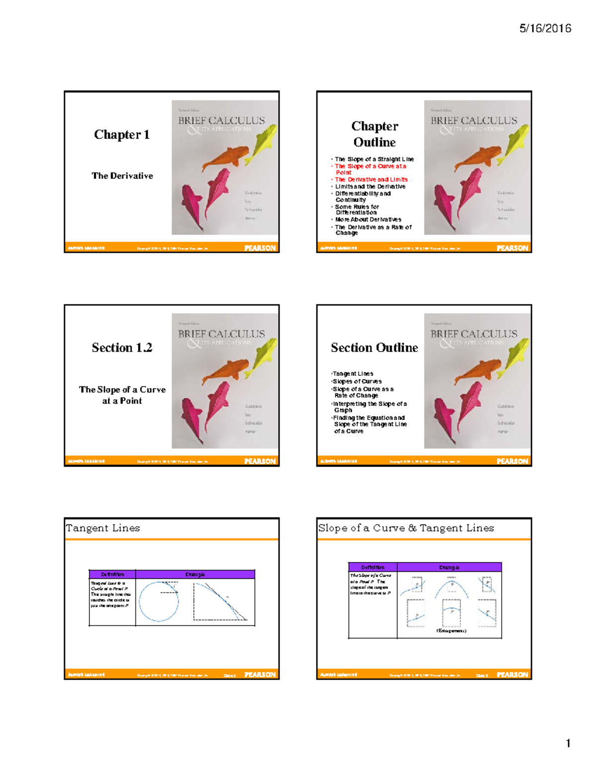 01 02 handout - Lecture notes 01 02 - 5/16/ 1 Copyright © 2014, 2010 ...
