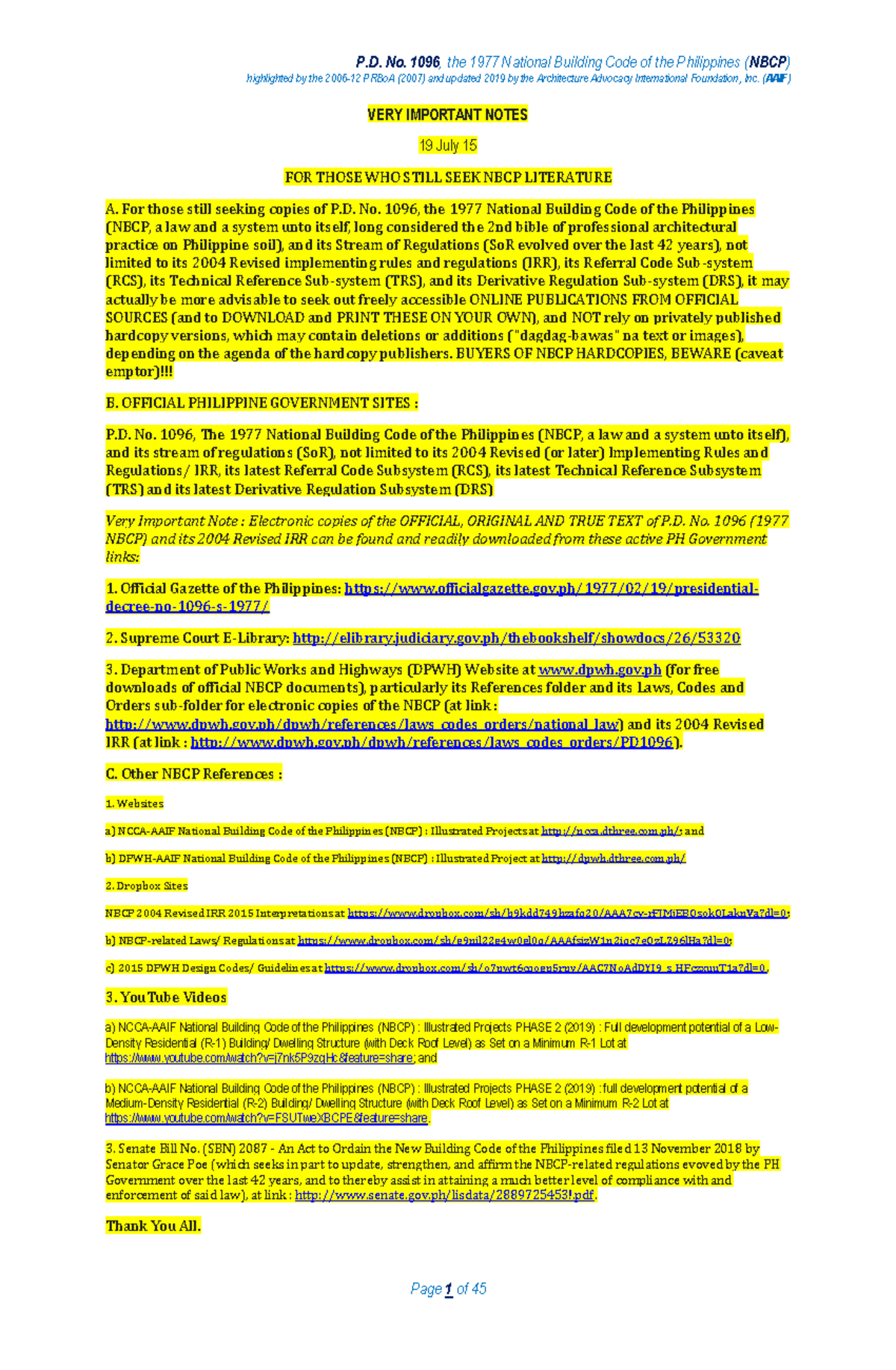 1 - copy of pd 1096 - highlighted by the 2006-12 PRBoA (2007) and ...