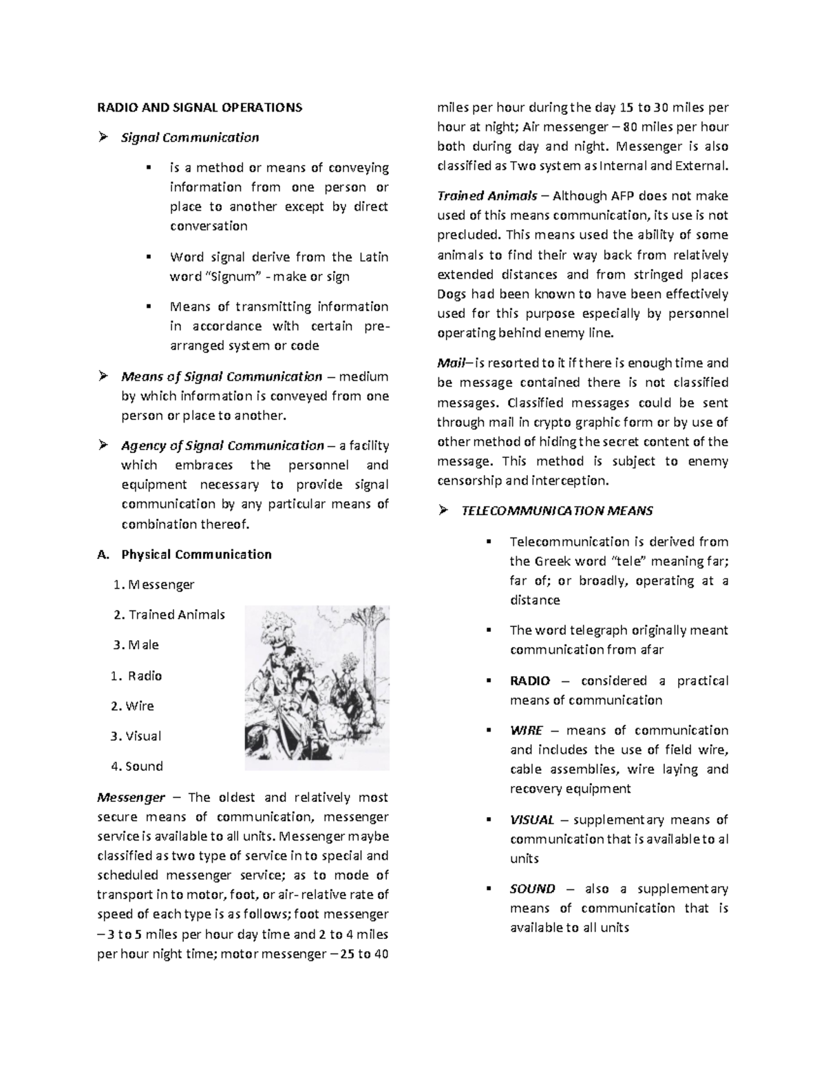 MS123 Radio AND Signal Operations - RADIO AND SIGNAL OPERATIONS Signal ...