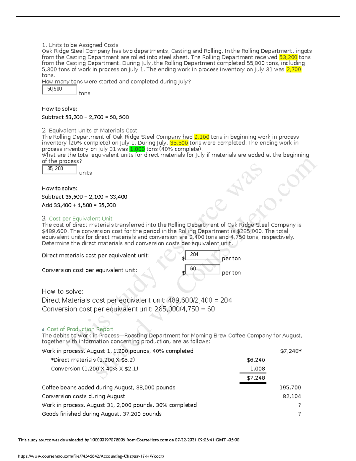 ACCT CH 17 Lecture Notes For Intro To Accounting With Francis Test acct-ch-17-lecture-notes-for-intro-to-accounting-with-francis-test