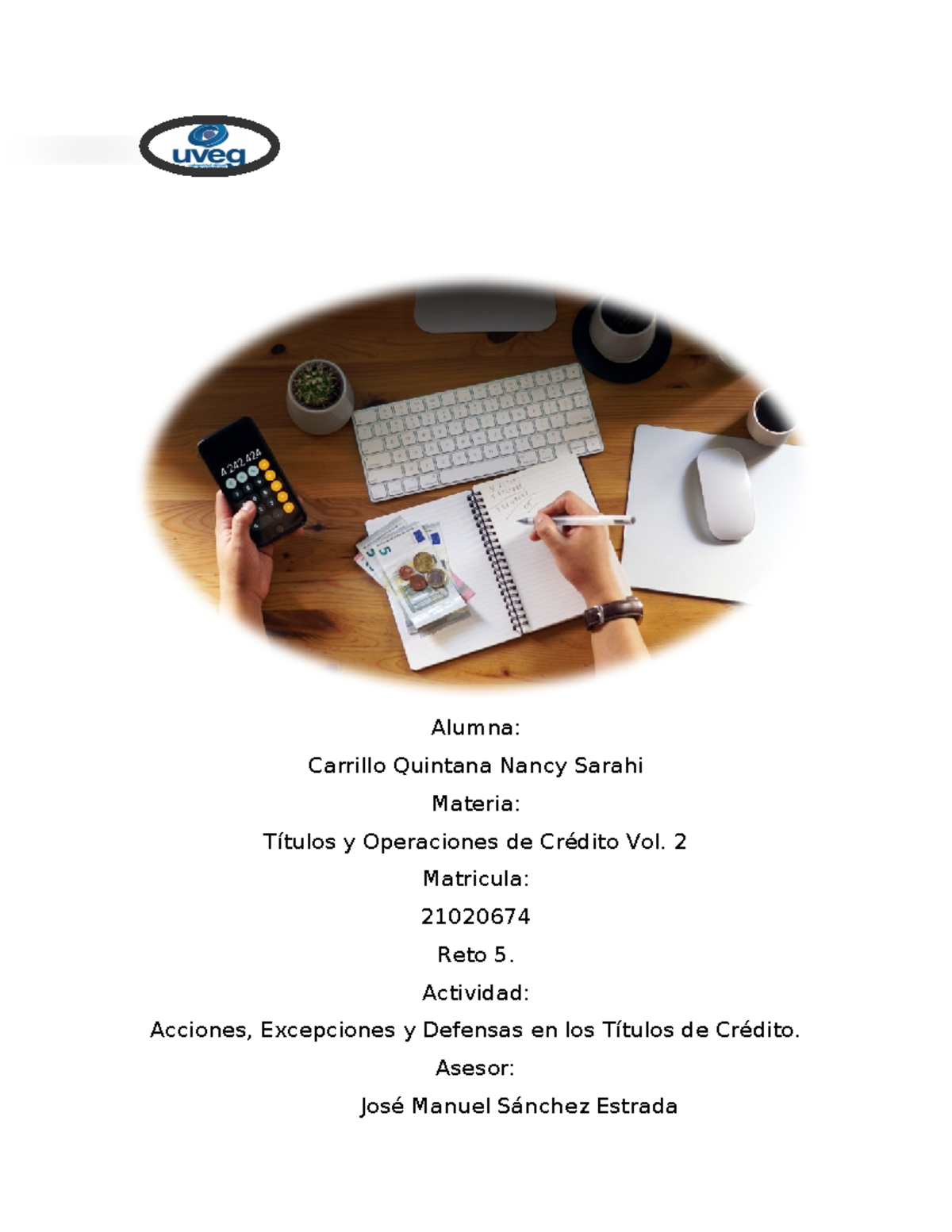 Carrillo Nancy Titulosy Oper - Alumna: Carrillo Quintana Nancy Sarahi ...