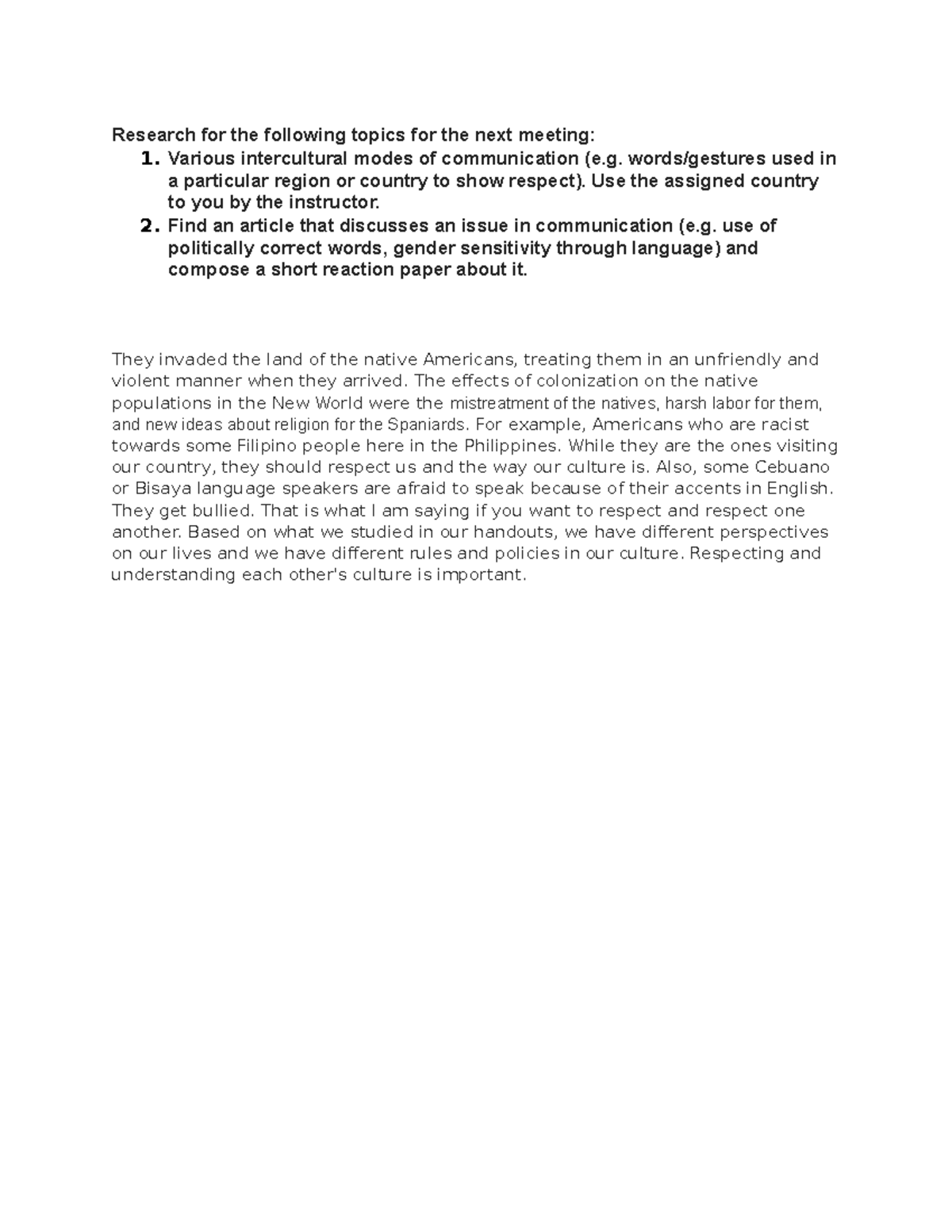 Preppin' Myself - ARG Essay - Research for the following topics for the ...