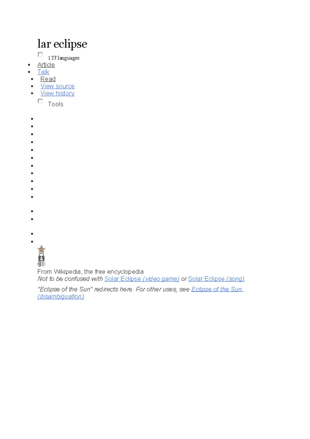 Lar eclipse wiki - Random Fuck wiki - lar eclipse 137 languages Article Talk Read View - Studocu