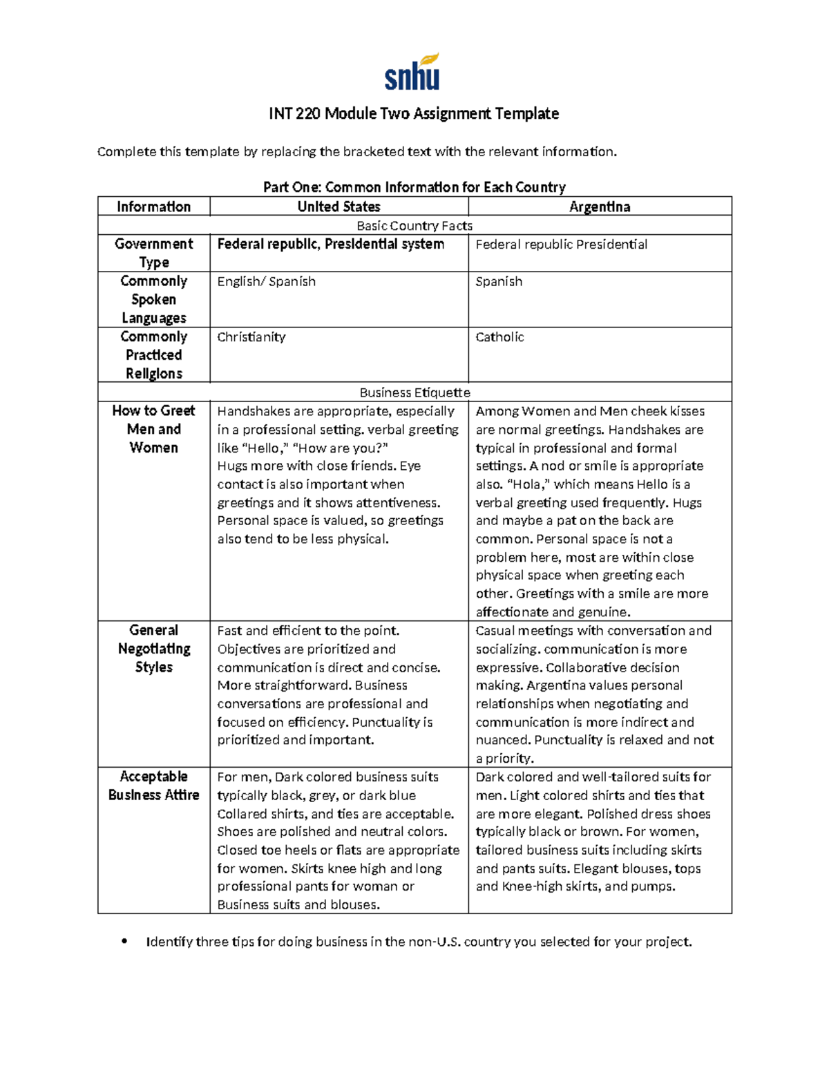 INT 220 Module 2-2 done - I got an A, I hope this helps! - INT 220 Module Two Assignment ...