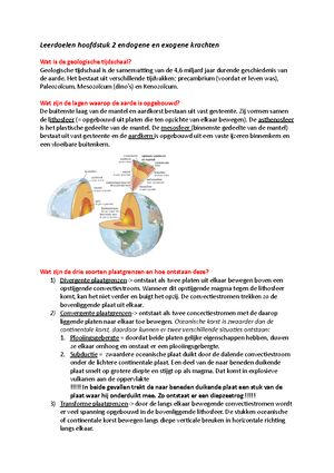 Aardrijkskunde Hoofdstuk 3 - Studeersnel